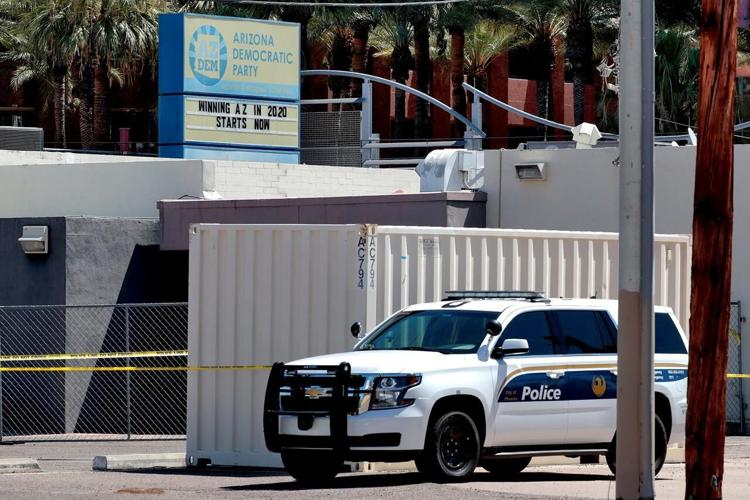 Fire at Arizona Democratic headquarters now an arson probe
