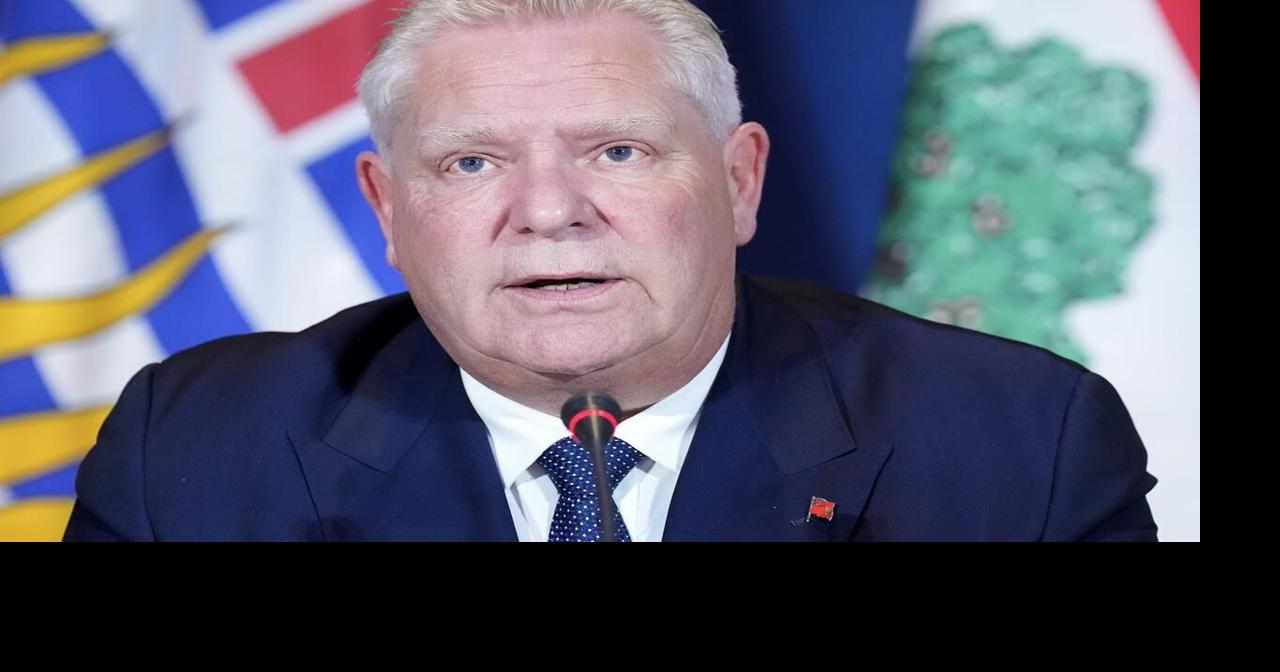 Doug Ford bristles at Alberta premier’s Trump comments