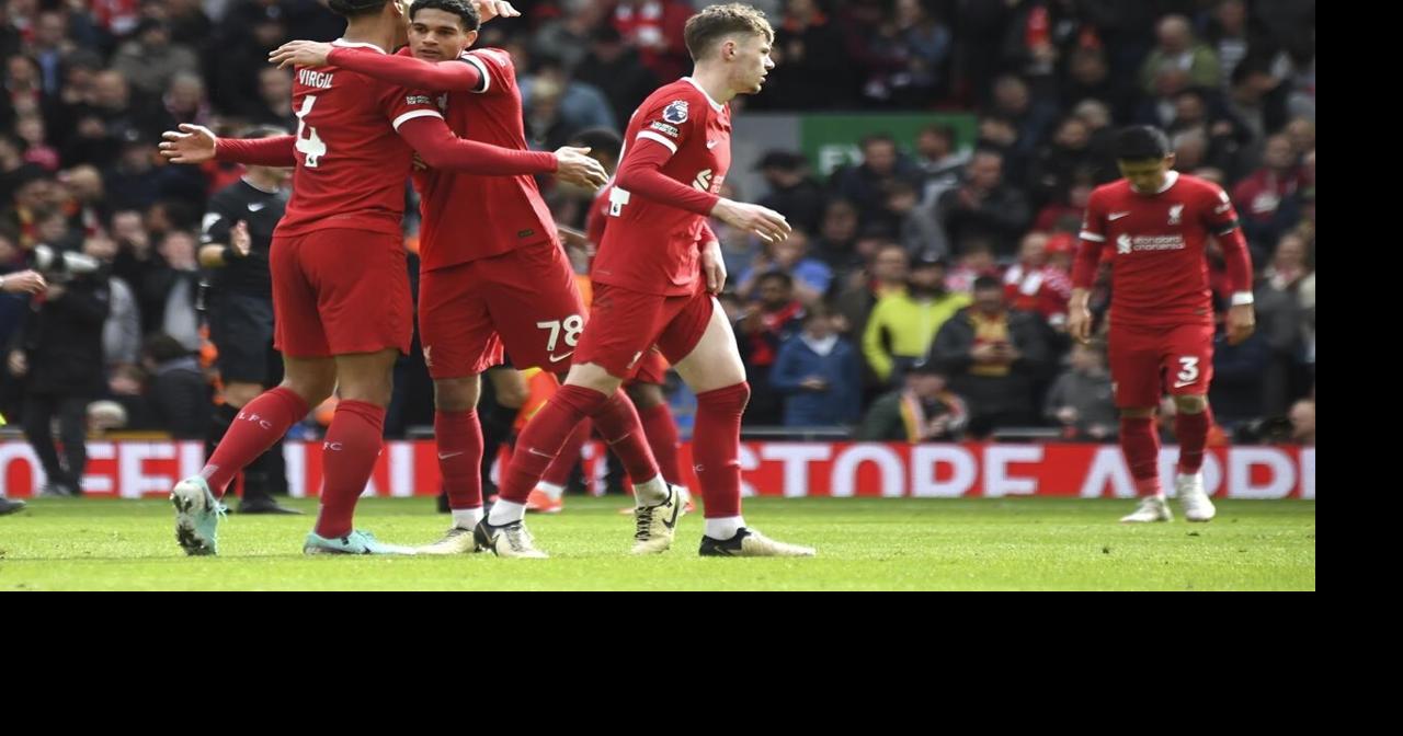 Liverpool gains an advantage in three-way title race as Man City and ...