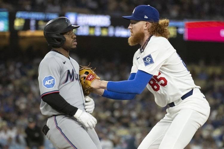 Edman delivers in 10th as Dodgers weather Myers' pinch-hit slam for 7-6 ...