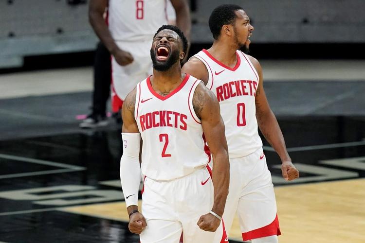 Rockets beat Spurs in first game since Harden trade