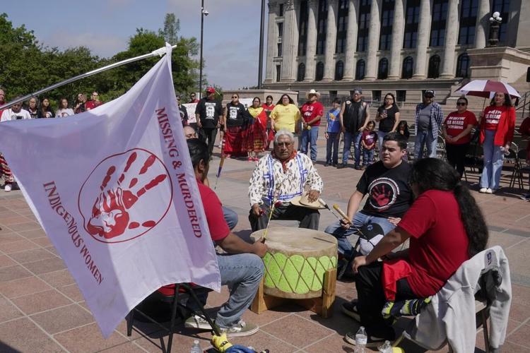 Wearing red, Indigenous families honor missing relatives