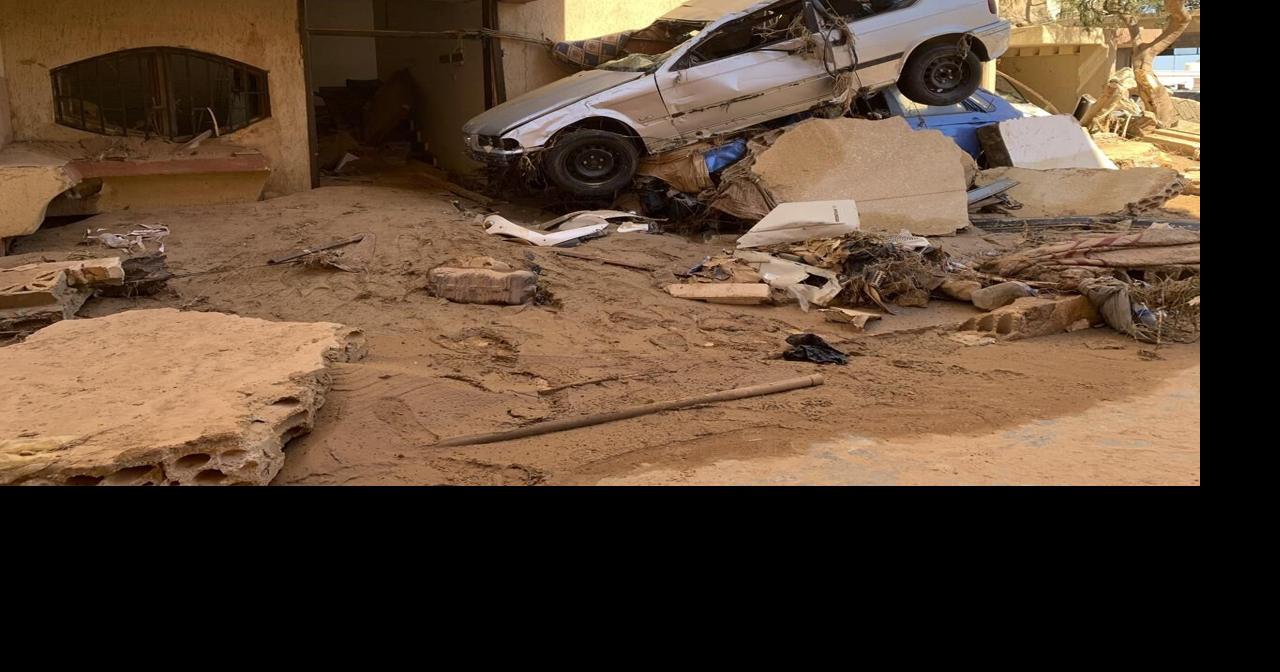 Searchers look for more than 10,000 missing in flooded Libyan city ...