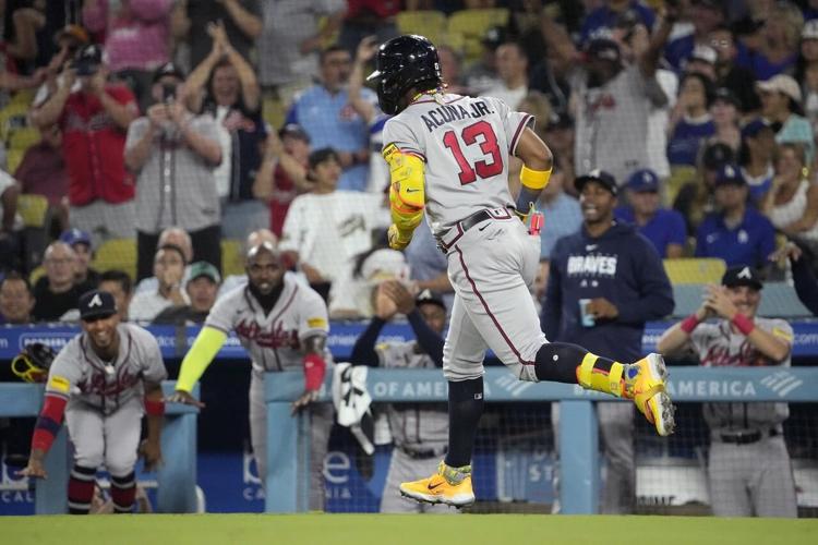 Acuña hits grand slam to become first player with 30 home runs and 60 ...