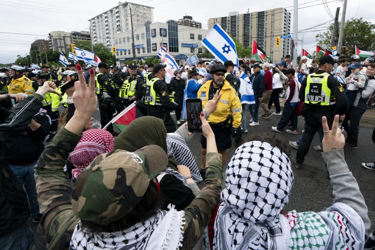 Toronto 'Walk with Israel' event held amid high security, faceoffs with ...