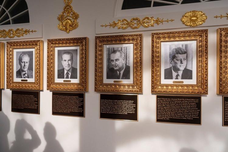 Sleepy. Divisive. A fan of young Trump: A look at the new plaques on ...