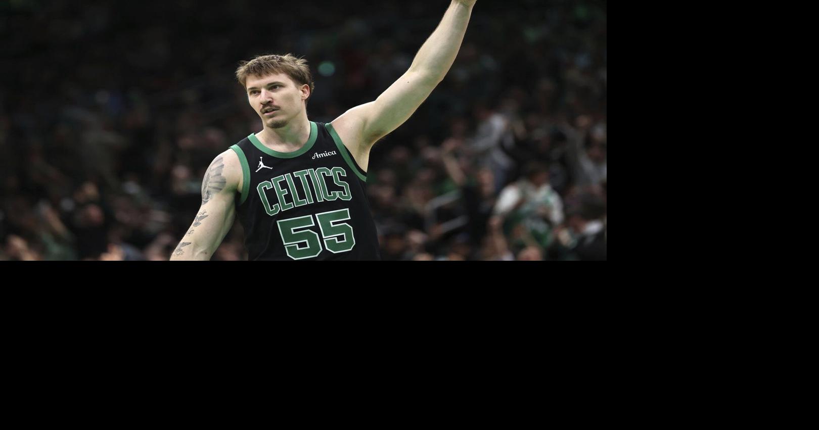 Rookie Baylor Scheierman delivers career night for Celtics in win over Nets