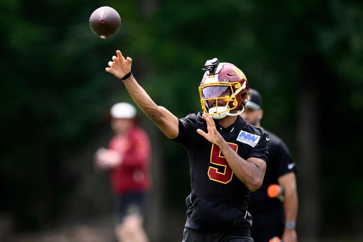 Jayden Daniels is done talking about last season. There's enough on his ...