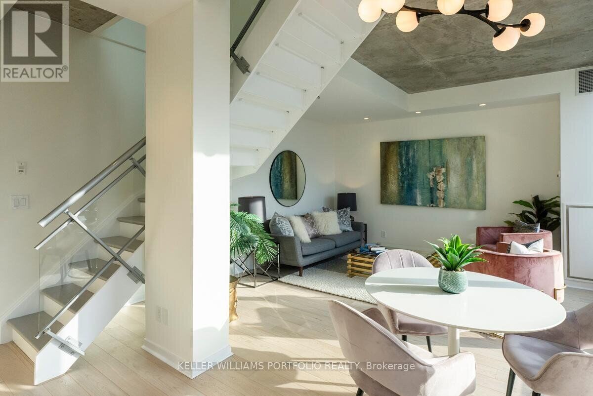 Two-storey loft in Little Italy for sale for $840K