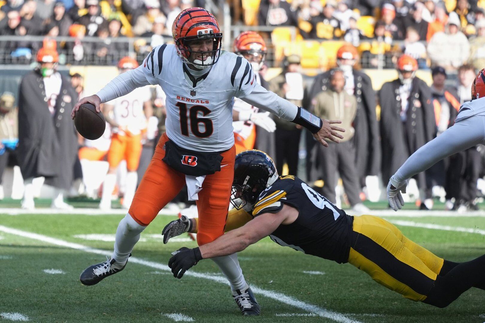 After Joe Flacco gave the Bengals a jolt last month, loss to Steelers ...