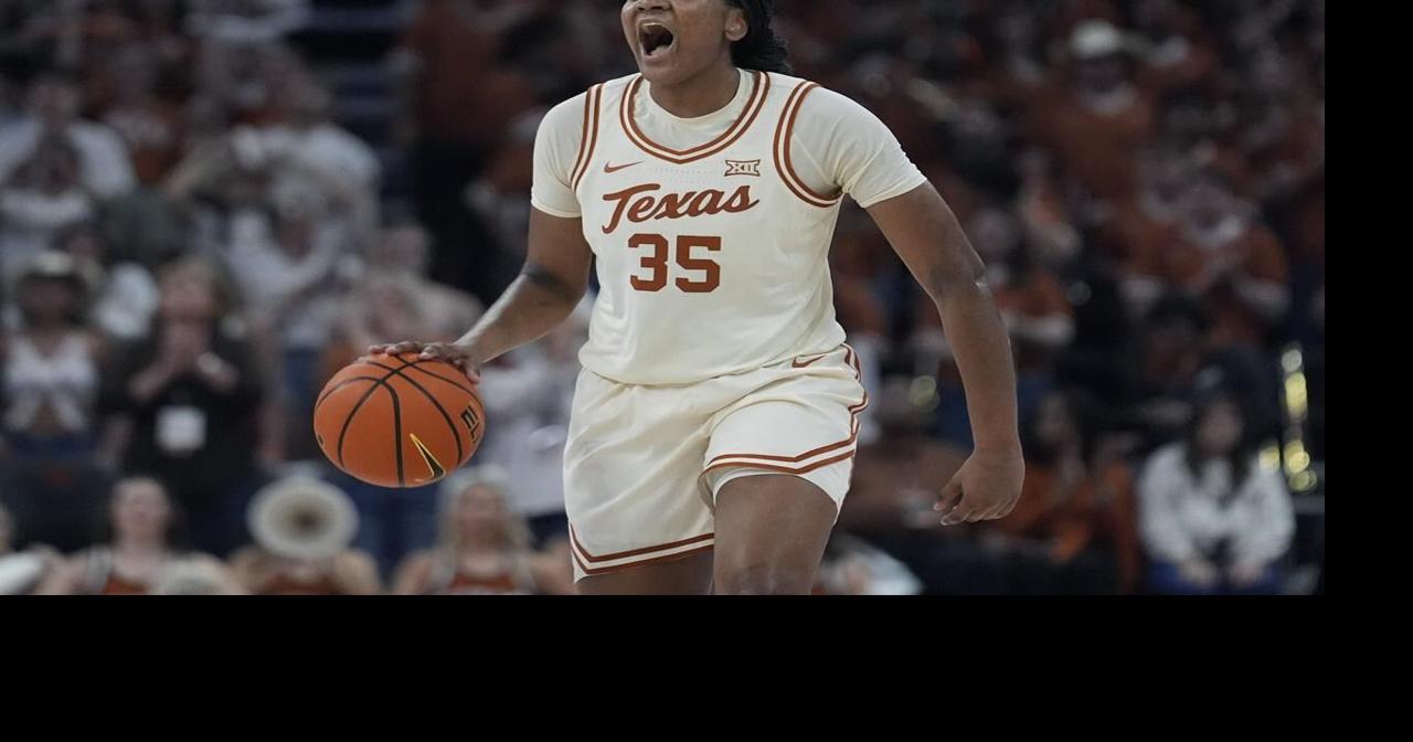 Texas freshman Booker shares Big 12 women's player of year award with ...