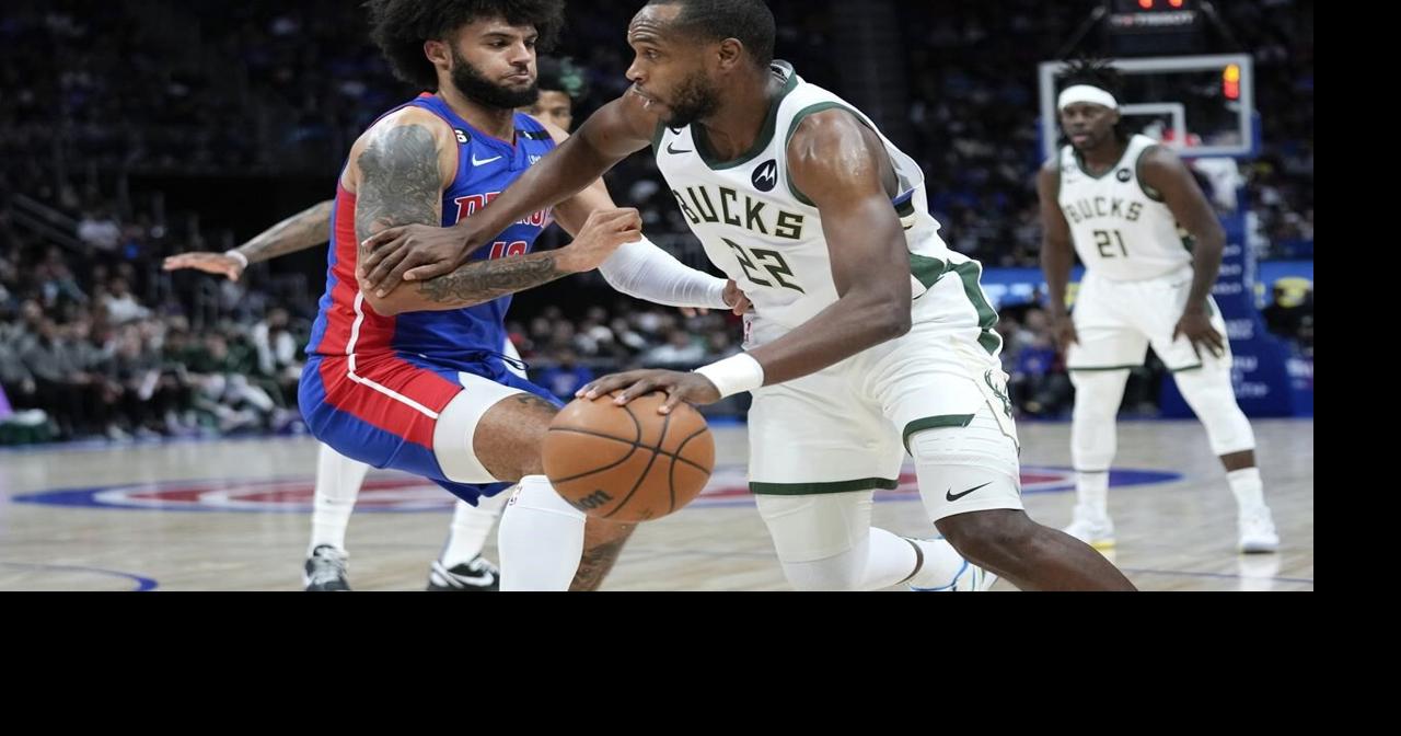 Bucks rout Pistons 150-130 as Giannis, Middleton return