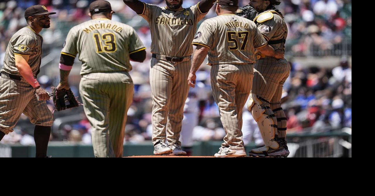 Padres second baseman Xander Bogaerts leaves game against Braves with ...