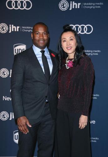 Lisa LaFlamme, Siyabulela Mandela attend human rights gala