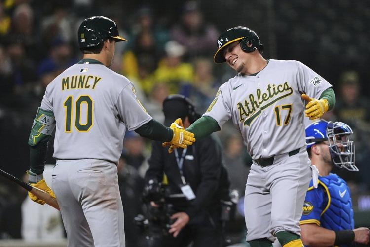 Brent Rooker and Max Muncy homer to help the Athletics beat the ...