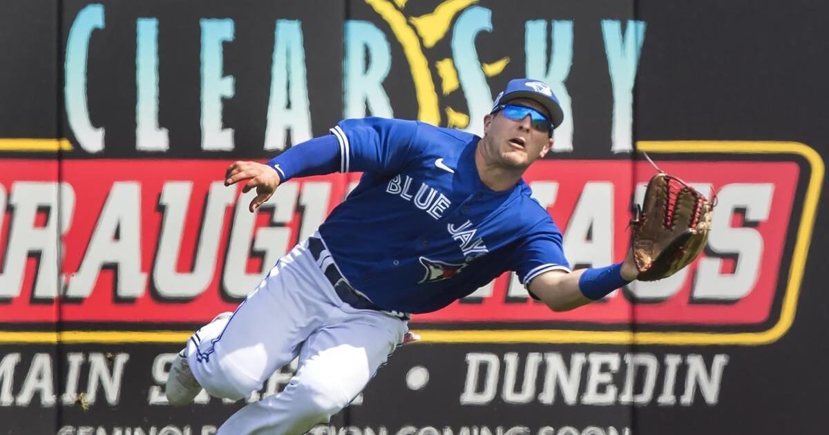 Daulton Varsho catches on quickly to new Jays way
