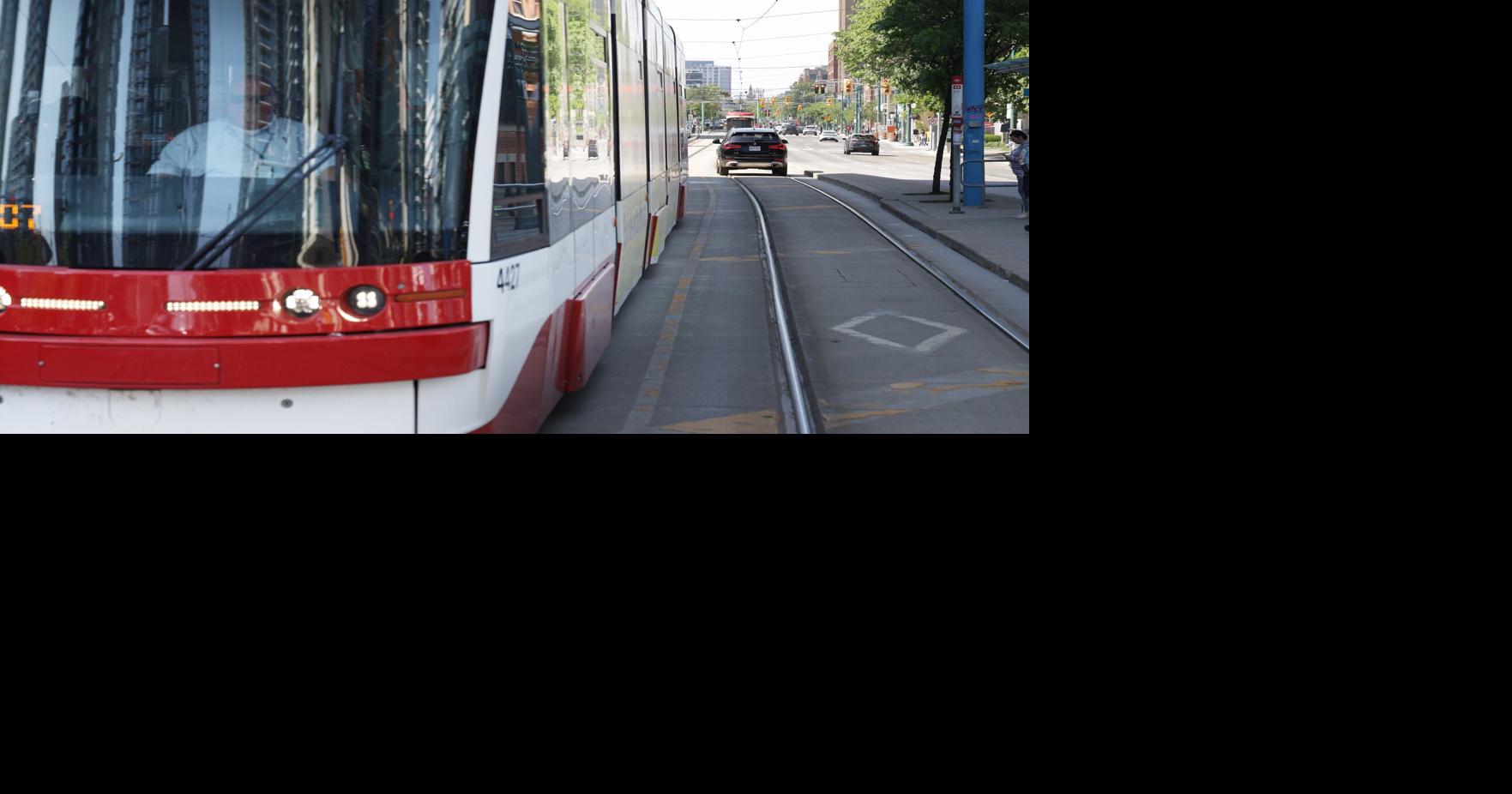 Buses replace 510 and 310 Spadina streetcas on Sunday