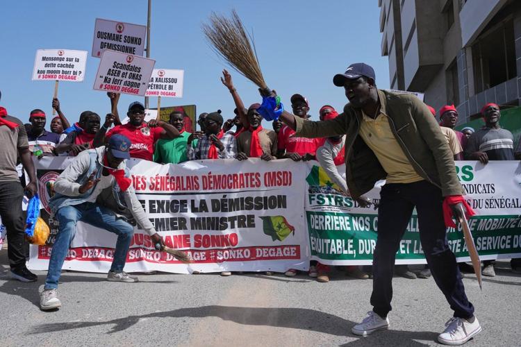 Hundreds march in Senegal's capital over broken government promises and ...