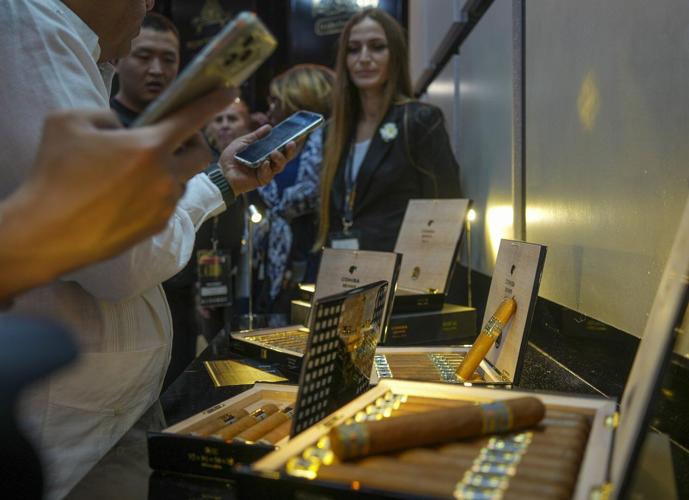 Cuba's cigar fair showcases humidors as the new object of desire