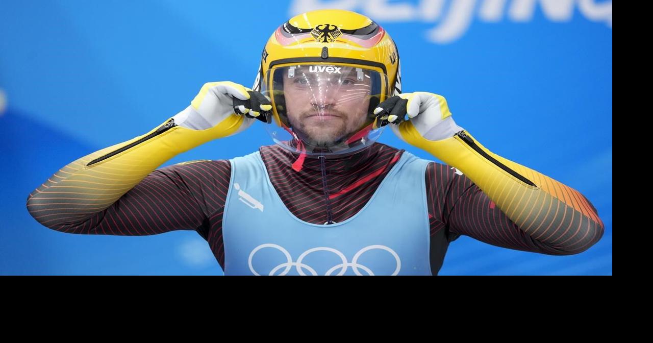 Germany’s Ludwig has lead midway through men’s Olympic luge