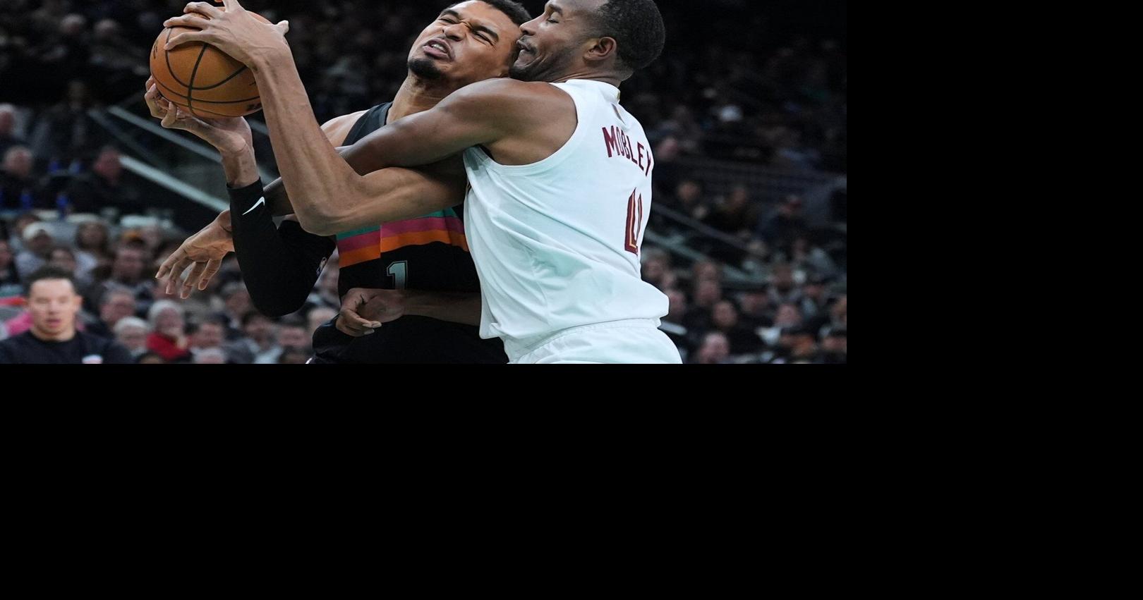 NBA scores: Cavaliers beat Spurs 113-101 behind Allen's 27 points
