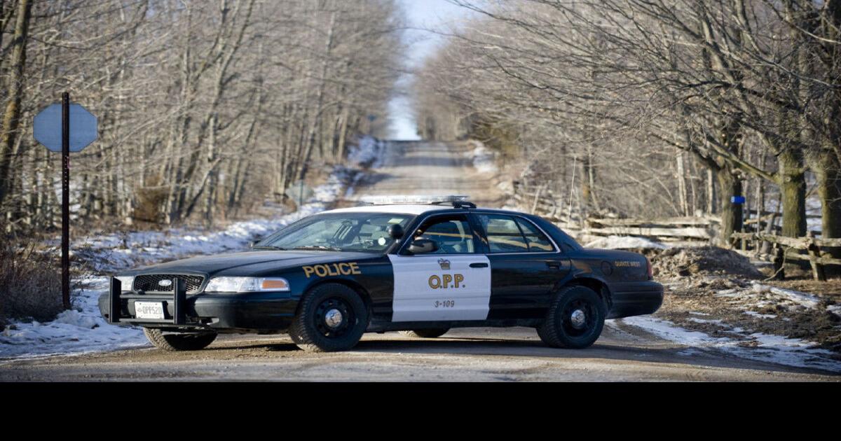 Stolen OPP police cruiser spotted driving down street