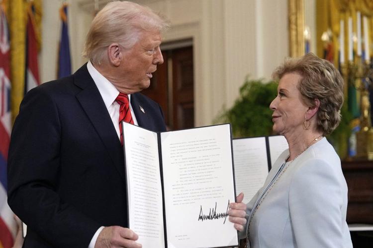 Trump's first 100 days: Steamrolling government, strong-arming allies ...