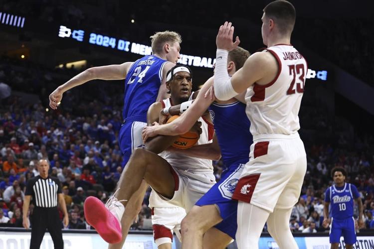 Washington State survives maddening 2nd half to beat Drake 66-61 in ...
