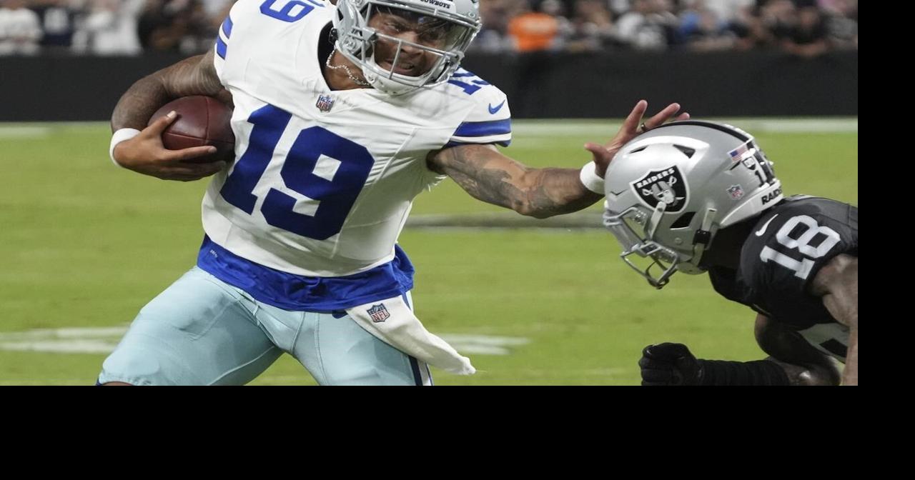 Dallas QB3 Trey Lance finds groove in Cowboys' victory in Las Vegas