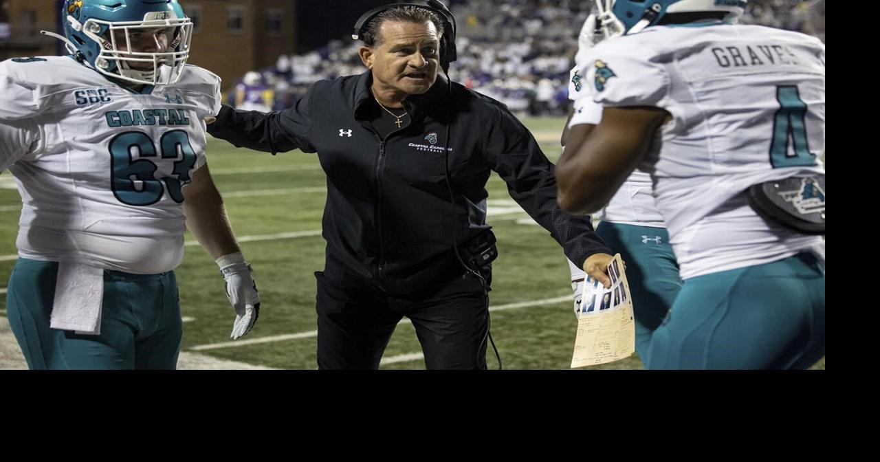Coastal Carolina fires OC-QB coach Trickett with head coach Beck taking ...