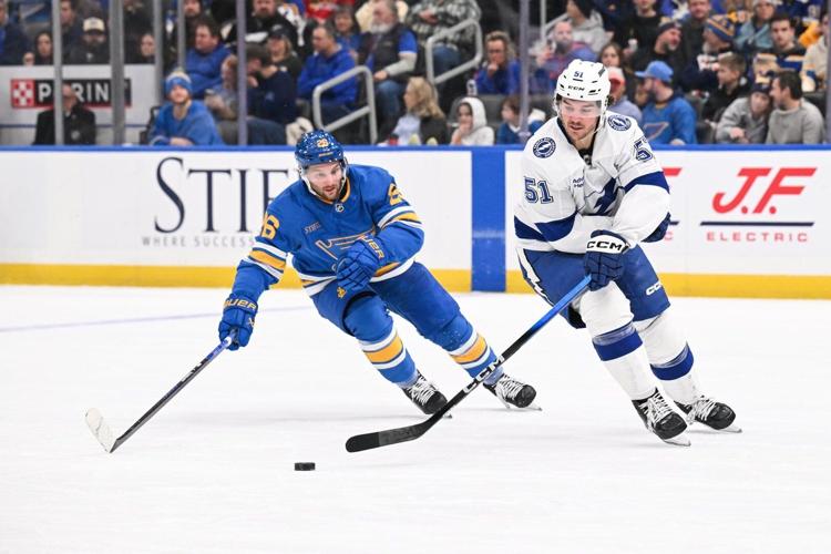 Kyrou scores in shootout as Blues end Lightning's 11-game win streak