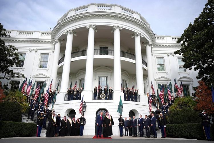 Trump welcomes Saudi Crown Prince Mohammed bin Salman at the White ...