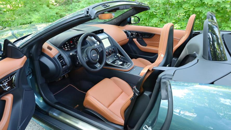 2024 Jaguar F-Type P575 R75 AWD Convertible roars to life