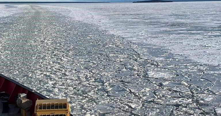 Icebreaker on hand in Labrador to guide season's last freight arrivals ...