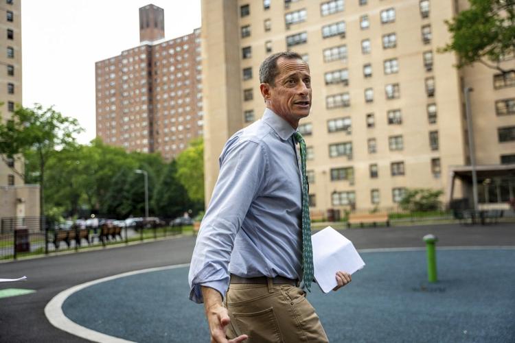 Who's that knocking at your door? It's Anthony Weiner on a comeback tour