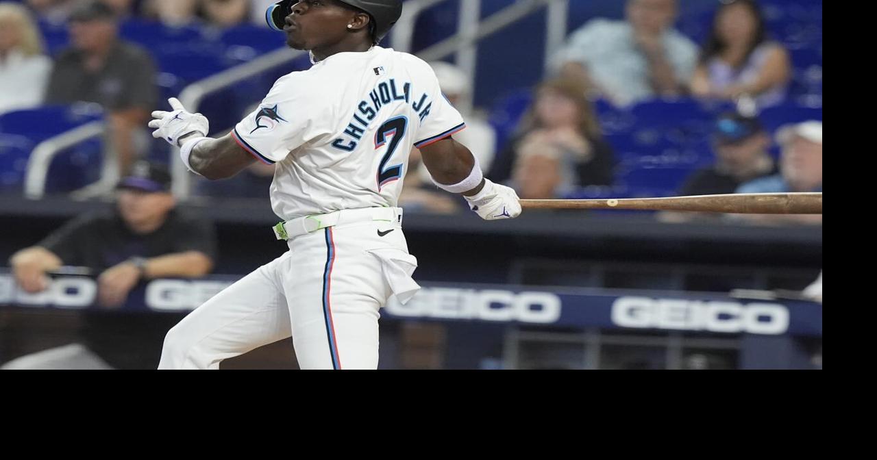 Marlins slip past Rockies 5-4 in 10 innings to cap three-game series sweep