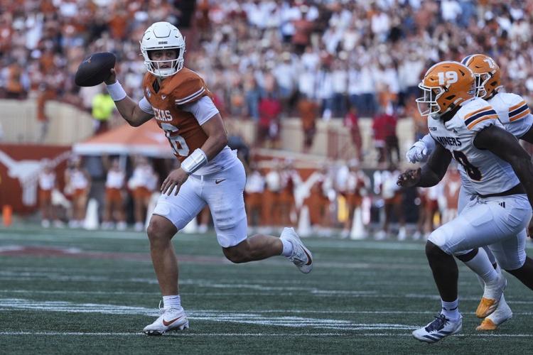 No. 8 Texas has a chance to cure what's ailing Arch Manning against winless Sam Houston