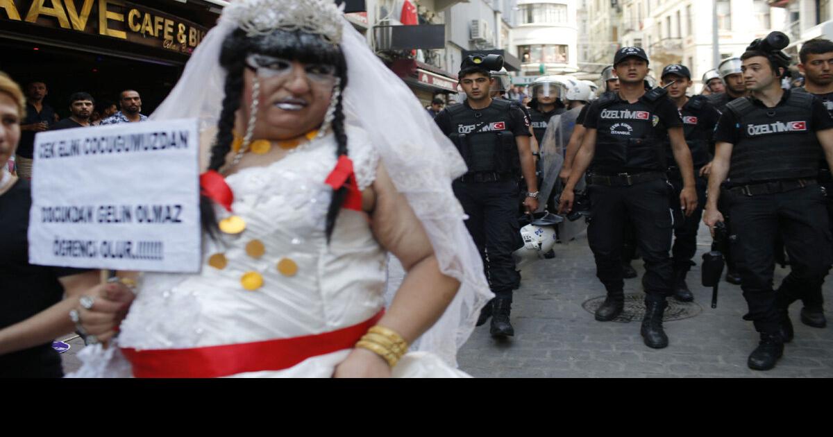 Gay pride rally met with water cannons, tear gas in Turkey