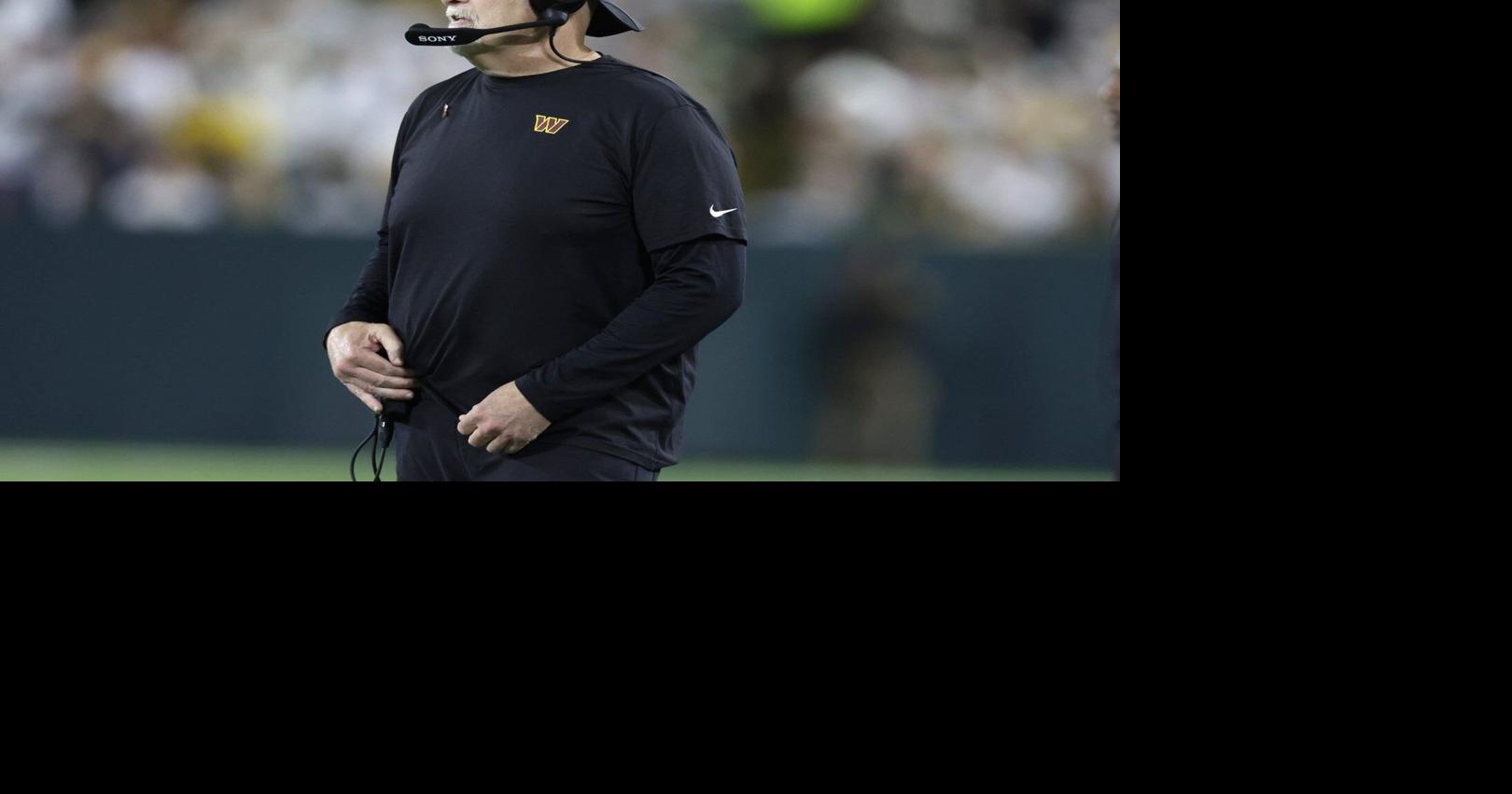 Commanders coach Dan Quinn bloodied in sideline collision with Marcus ...