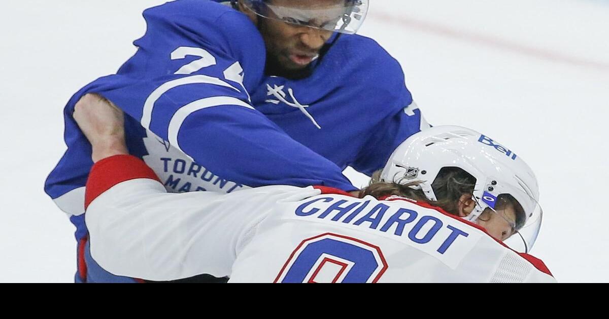 The Maple Leafs showed more fight after the Wayne Simmonds fight. So ...
