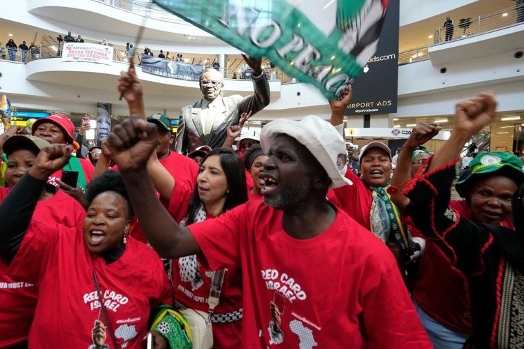 South African activists on Gaza flotilla claim harsh treatment by Israel over genocide case