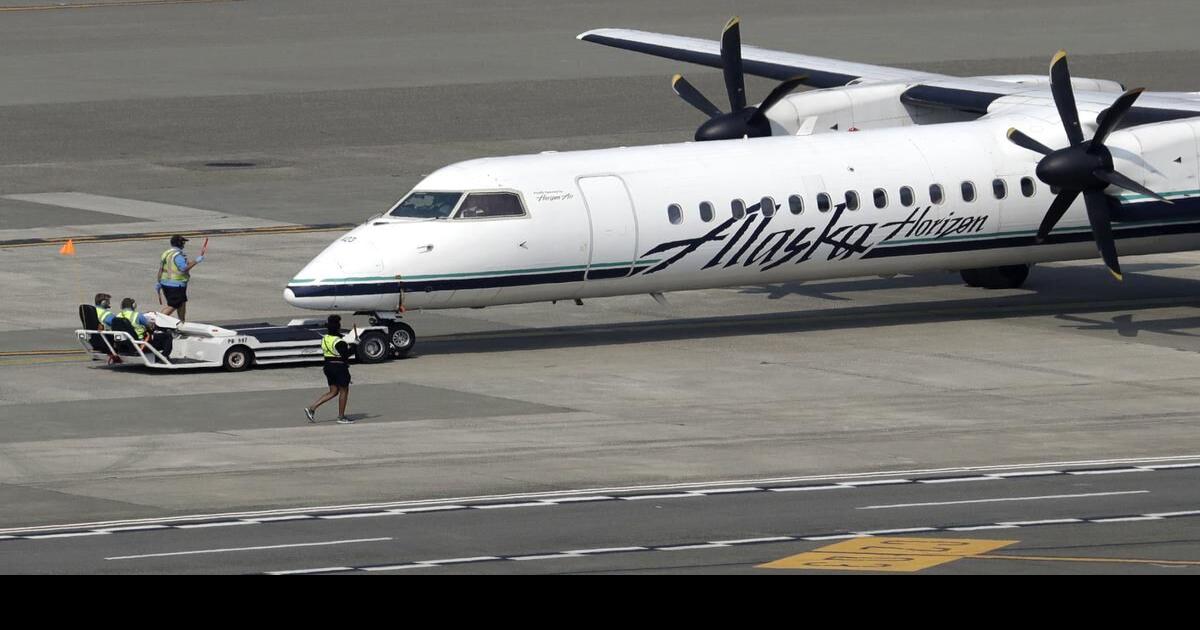 Alaska Air unveils new Anchorage hangar
