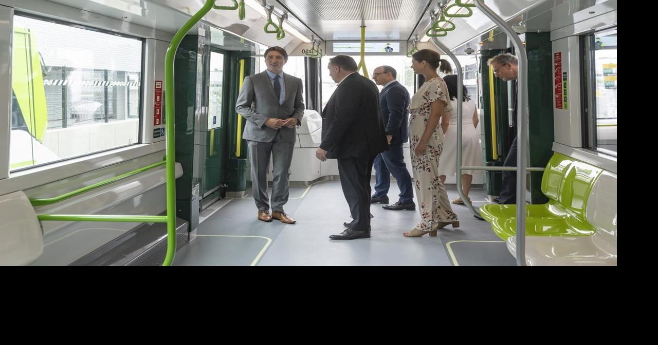 Montreal’s new light-rail train network inaugurated, will open for free ...