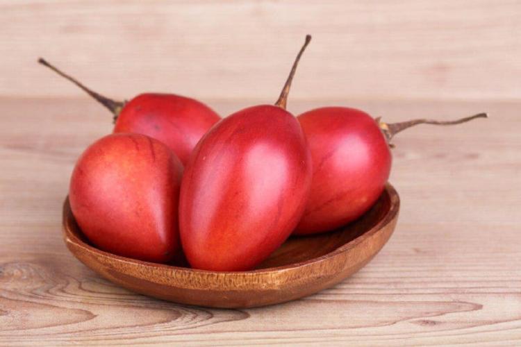 Egg-shaped tamarillos are a great Easter gift for foodies