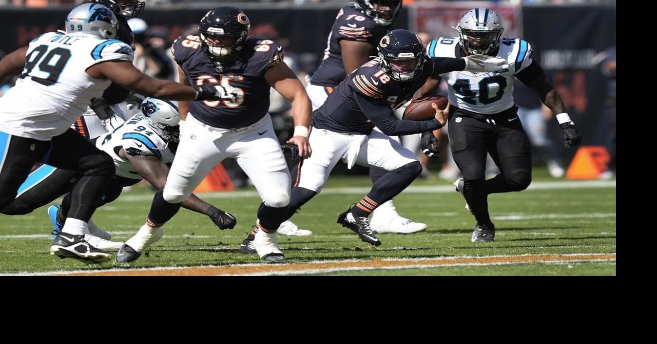 Caleb Williams and DJ Moore lead the way in Bears' 36-10 rout of Panthers