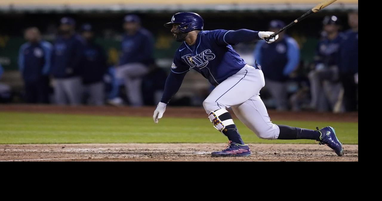 MLB-leading Rays snap A’s 7-game winning streak with 6-3 victory