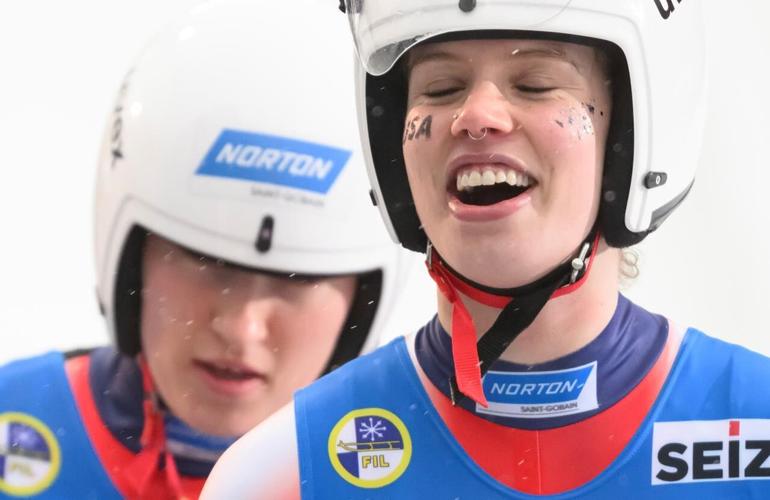 Egle-Kipp win 4th straight World Cup luge race, Forgan-Kirkby medal ...