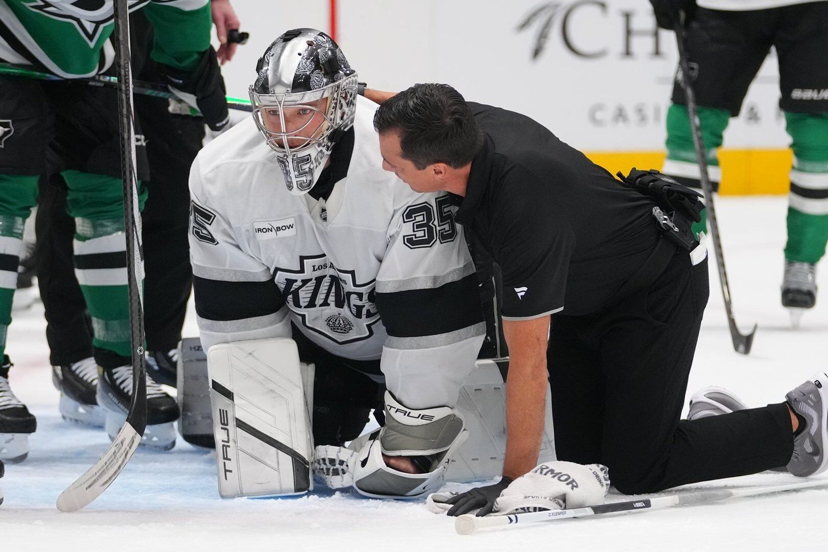 LA Kings put G Darcy Kuemper on injured reserve after head hit from ...
