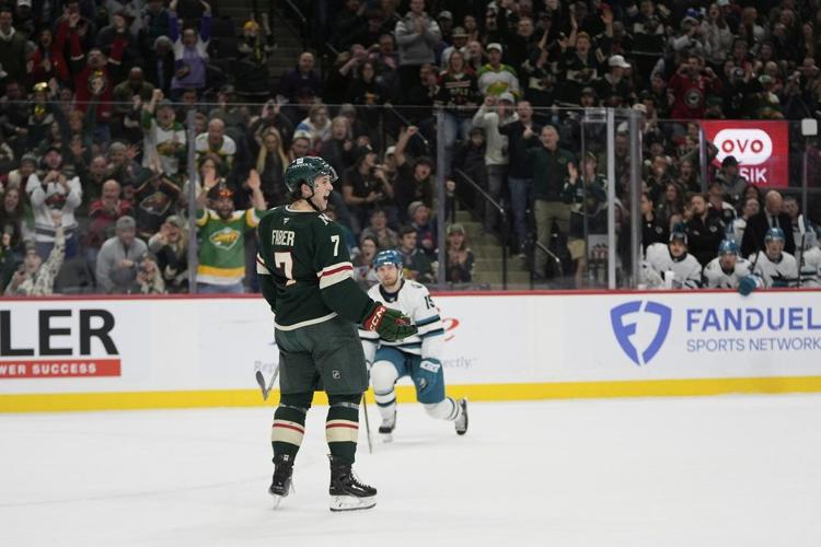 Wild rookie Zeev Buium jumps right in with the NHL playoffs at stake ...
