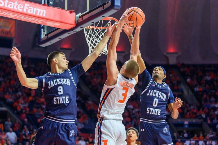 David Mirkovic has 19 points, 14 rebounds to lead No. 17 Illinois to a ...